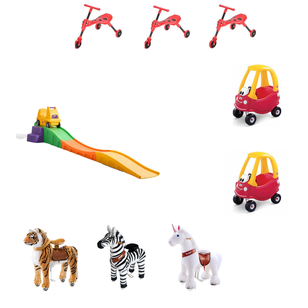 Ride Along Toy Package Childsplay Hire Ride Along Toy Package Childsplay Hire