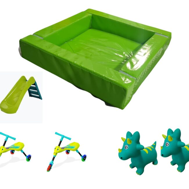 Yellow Ball Pit Package - Childsplay Hire